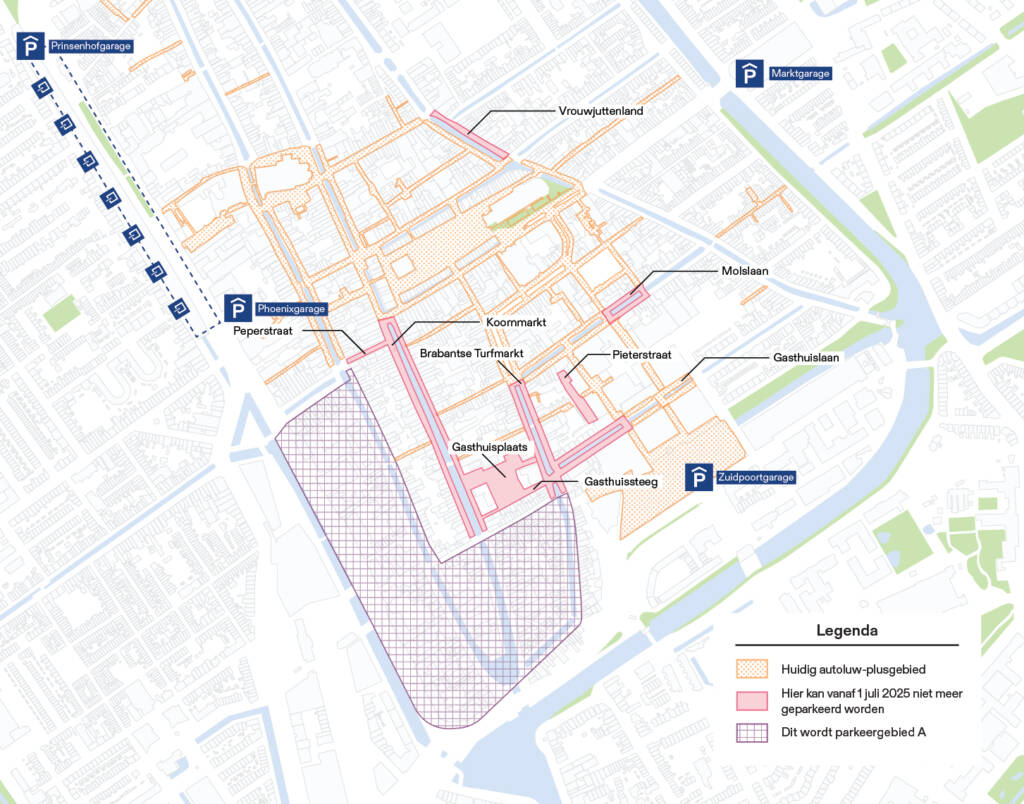 Uitbreiding Autoluw-plus in Delft - Parkeren Delft